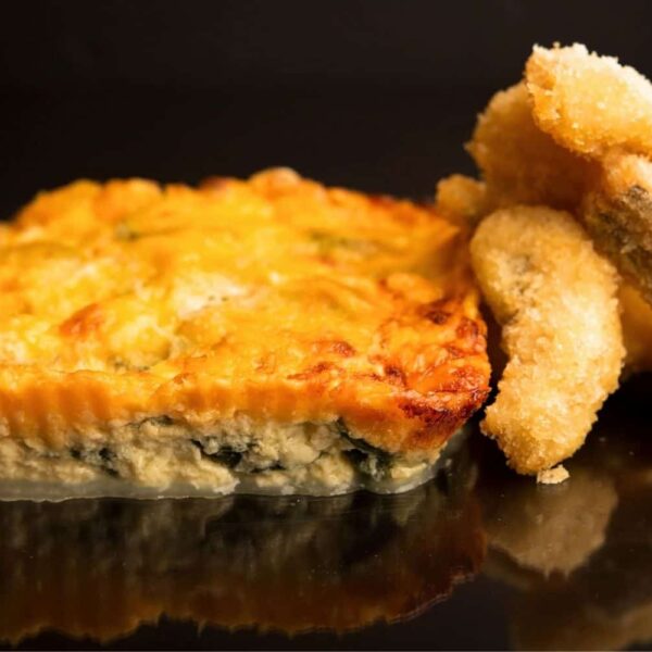 Deep Fried Hake with Baby Marrow Courgette - Hangry Recipes